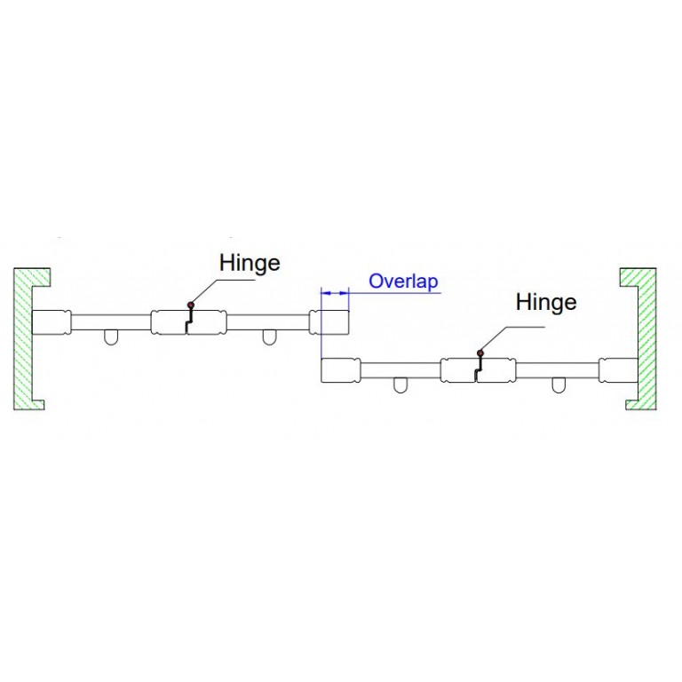 Premium Bypass Sliding Poly Shutter from Direct Buy Blinds